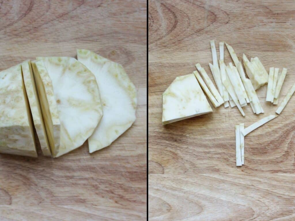 How to Peel and Cut Celery Root - saladonaroll.com